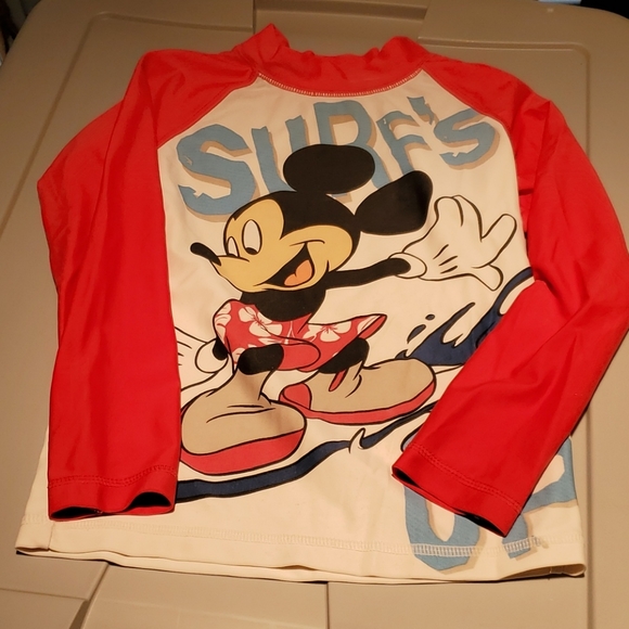 Disney | Swim | Mickey Rash Guard | Poshmark